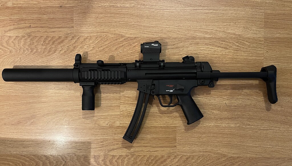 新玩具终于凑齐了，MP5 .22LR - 2 舞刀弄枪 器材技术 - 枪友会
